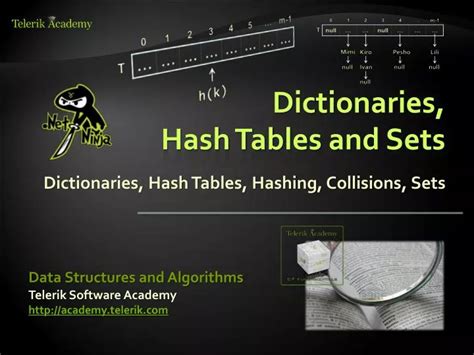 Ppt Dictionaries Hash Tables And Sets Powerpoint Presentation Free