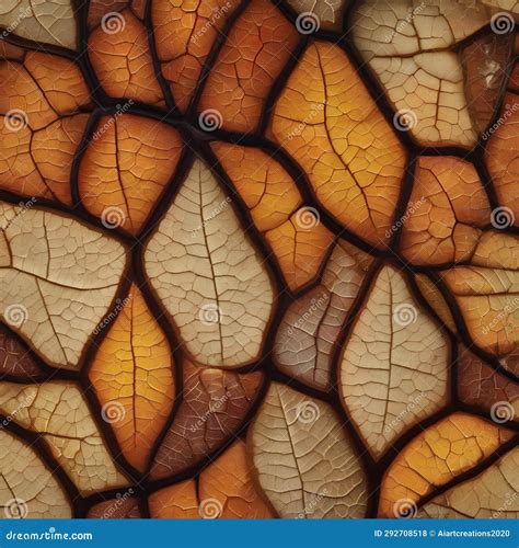 A Microscopic View Of A Cross Section Of A Leaf Highlighting Its Cellular Structures2 Stock