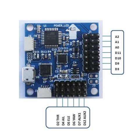 Mwc Multiwii Se V30 Flight Control Board Standard Edition For Mini Aircraft Free Shipping