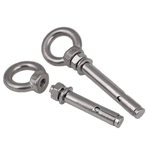Wall Anchors Metal Fixings Anchors Expansion Screw Bolts Anchor Bolt Hooks 304 Stainless Steel