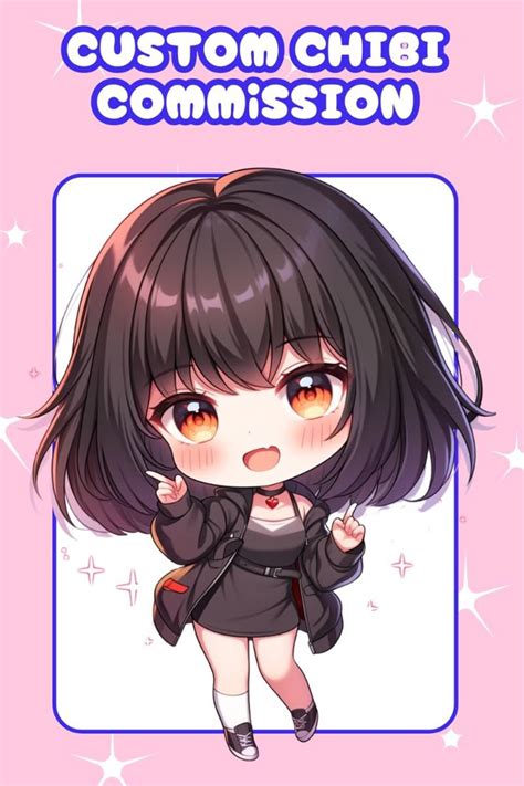 Custom Chibi Cute Chibi Twitch Chibi Art Chibi Emotes Custom Chibi Kawaii For Your Stream