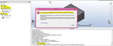 Solved Error Analysis Has Stopped Because The Solver Has Exited