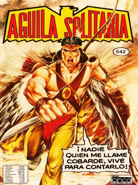 Mexico Comic Aventuras 2 Aguila Solitaria Cinco 541 Al 545