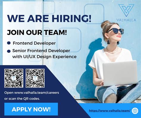 valhalla team on linkedin hiring jobopportunity careergrowth frontenddeveloper workfromhome…
