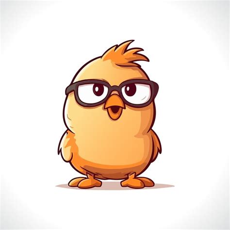 Chick Cartoon Vector Cute Chick Vector Illustration Premium Ai Generated Vector