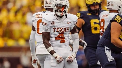 Andrew Mukuba Safety Full 2024 Texas Highlights 2025 Nfl Draft