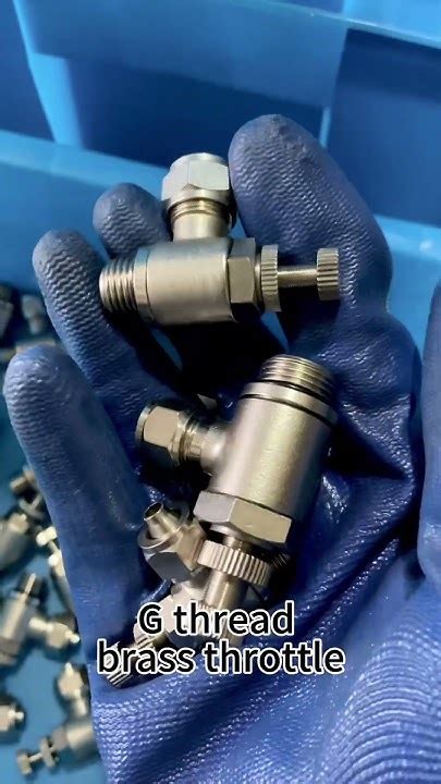 Nickel Plated Brass G Thread Throttle Copperfittings Valve Metal
