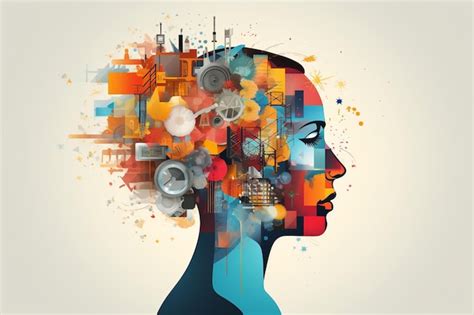 Premium Ai Image Synaptic Symphony An Abstract Representation Of Cognitive Function