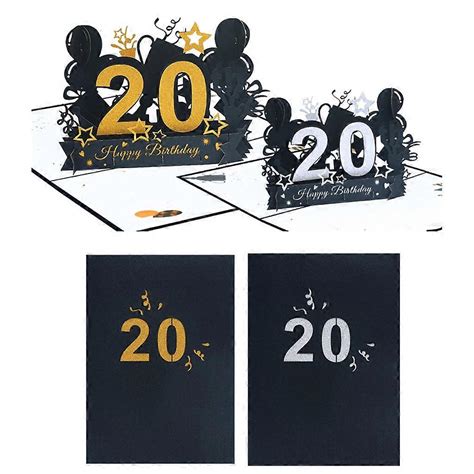 מספר 3d כרטיס ברכה ליום הולדת חג כרטיסי נייר לאספקת יום הולדת Fruugo Il