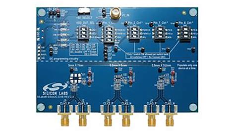 Silicon Labs Si5xxuc Evb Oscillator Evaluation Board For Silicon Labs Xo Vcxo Rs