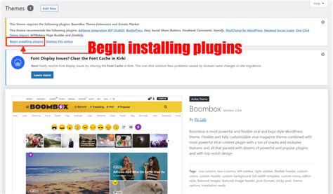 Tutorial Install Theme Boombox Tutorial Install Theme And Plugin Wordpress Premium