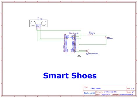 Smart Shoes For Blind Person Using Arduino Projectiot