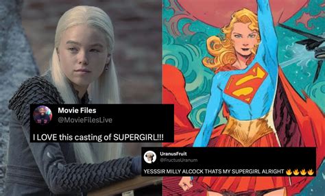 Dc Universe Welcomes ‘house Of The Dragon Star Milly Alcock As