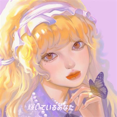 美少女【厚涂｜半身｜头像】 插画 摸鱼网 Σっ °Д °っ 让世界更萌~