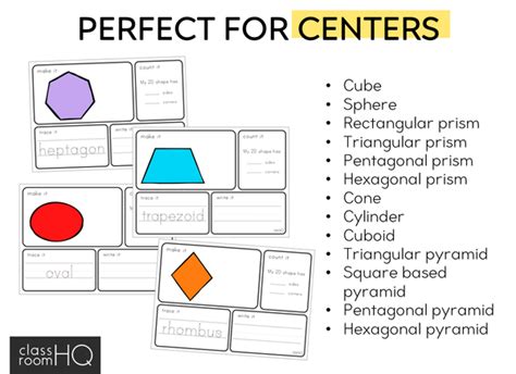2d Shape Playdough Make It Count It Write It Mats Classroom Hq