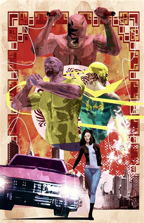 The Defenders Poster By Sean Anderson Rmarvel