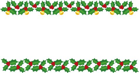 Holly Border Illustration Free Stock Photo Public Domain Pictures