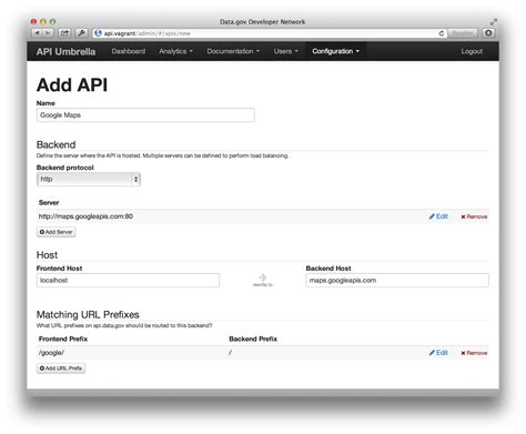 Installation — Api Umbrella 0151 Documentation