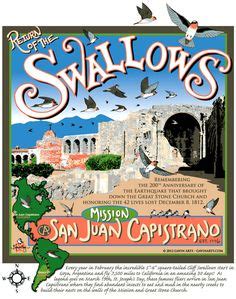 29 Swallows Day St Josephs Day Ideas Joseph San Juan Capistrano
