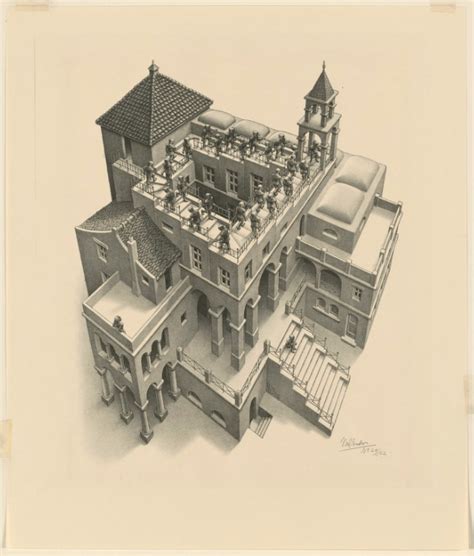Dozens Of Mc Escher Prints Have Been Digitized And Put Online By The