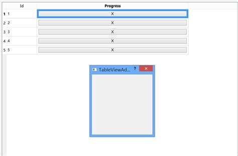 QTableView 添加按钮 程序员大本营