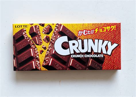 Product Review Lotte Crunky Milk Chocolate Bar Pretzel And Puffs
