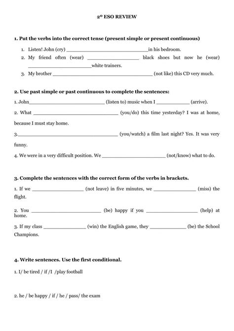 2º Eso Exercises Worksheet Live Worksheets 58 Off