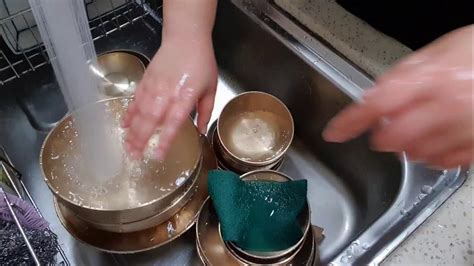 유기그릇의 세척과 관리 Youtube