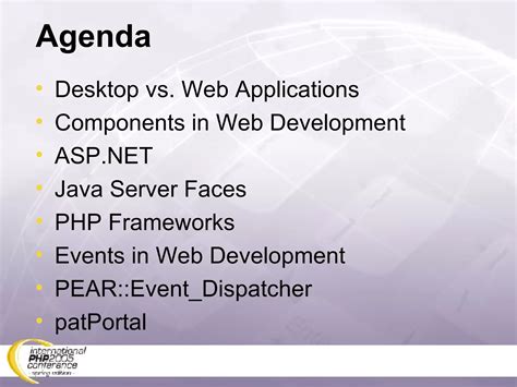 Component And Event Driven Architectures In Php Ppt