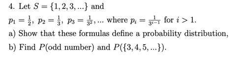 solved 4 let s {1 2 3 …} and p1 21 p2 31 p3 321 … where