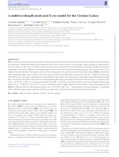 A Multiwavelength Motivated X Ray Model For The Circinus Galaxy