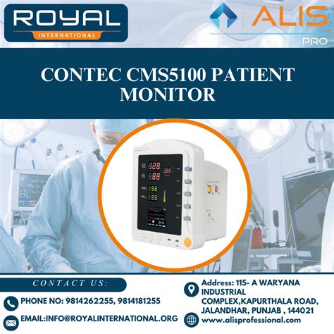 Contec Cms5100 Patient Monitor At 1100000 Inr In Jalandhar Royal International