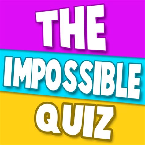 Impossible Quiz Hard Test By Dh3 Games