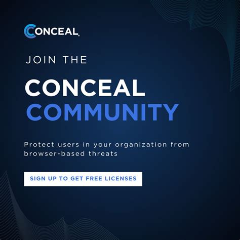 Conceal On Linkedin Datasecurity Cybersecurity Zerotrust Websecurity Joinus