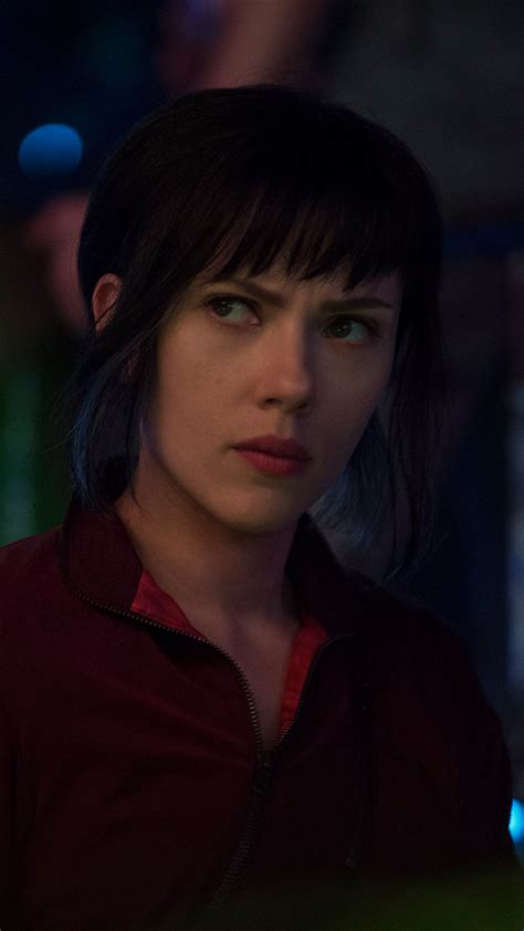 2160x3840 Scarlett Johansson As Major Ghost In Shell 2017 Sony Xperia X