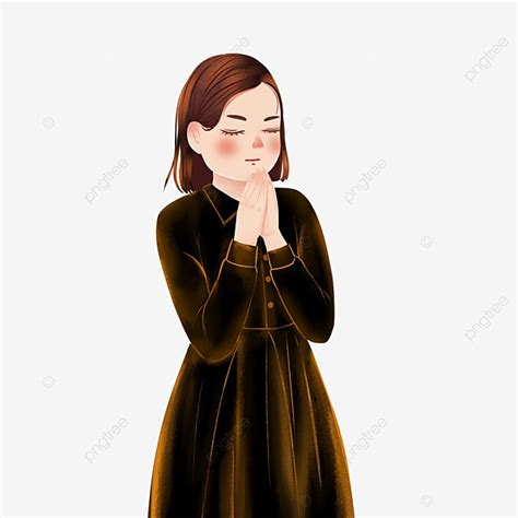 기도하는 소녀 공휴일 영감을주는 국가 부끄러움을 잊지 마십시오 Png 일러스트 및 이미지 에 대한 무료 다운로드 Pngtree