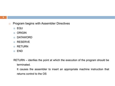 Assembly Language Pptx Programming Languages Computing