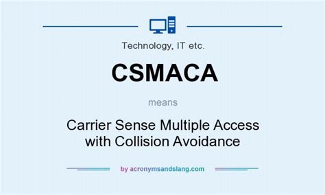 What Does Csmaca Mean Definition Of Csmaca Csmaca Stands For Carrier Sense Multiple Access