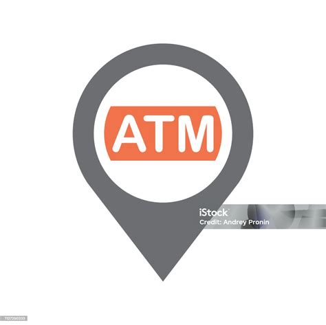 흰색 배경 그래픽 및 웹 디자인 현대 간단한 벡터 기호에 대 한 검사점 Atm 아이콘 인터넷 개념입니다 웹사이트 디자인 웹 버튼