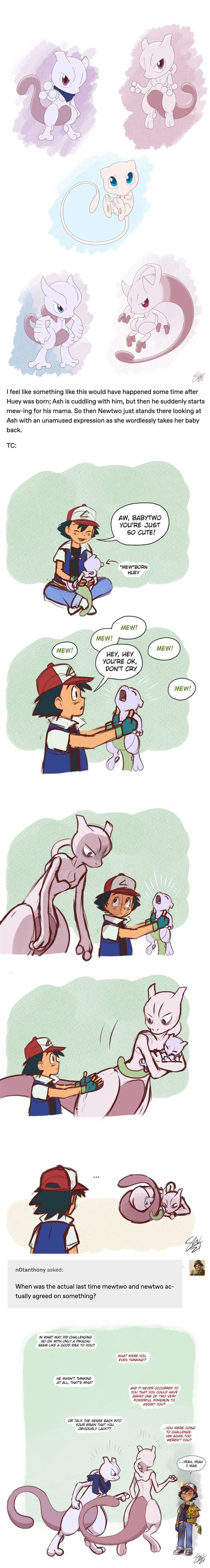 Another Tumblr Bundle By Tc On Deviantart Mew And Mewtwo Cute