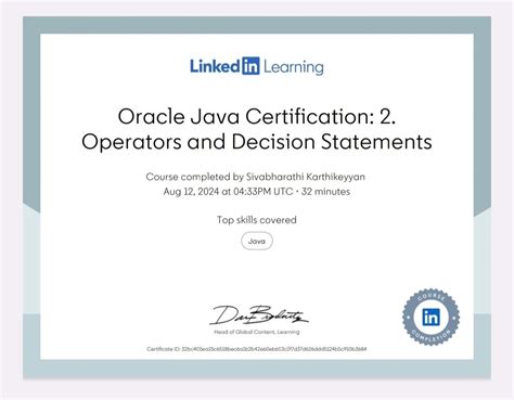 siva bharathi karthikeyyan on linkedin java programming