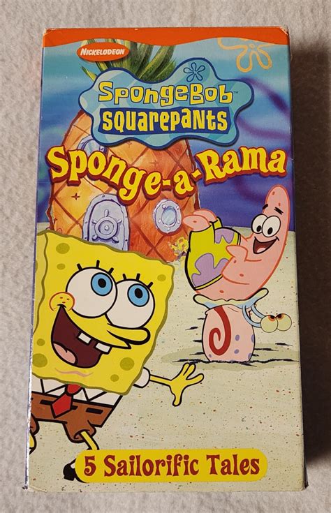 Spongebob Squarepants Sponge A Rama Vhs Video Tape 2003