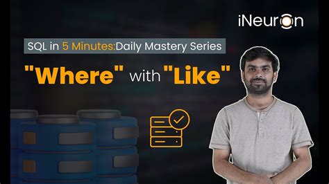 Using Where And Like Clauses In Sql Sql Tutorial Youtube