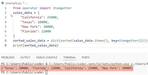 How To Sort A Dictionary By Value In Python