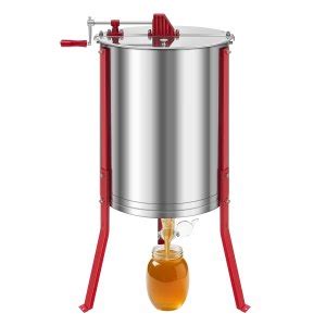 Vevor Estrattore Miele Manuale 6 Telaini Centrifuga Apicoltura In