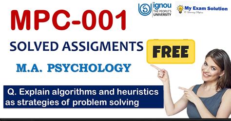 Explain Algorithms And Heuristics As Strategies Of Problem Solving My