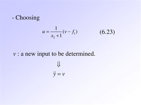 PPT Chapter Feedback Linearization PowerPoint Presentation Free Download ID