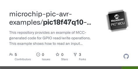 Github Microchip Pic Avr Examples Pic F Q Cnano Gpio Read Write