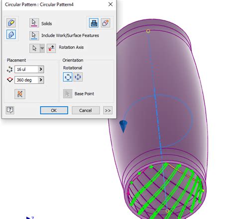 solved circular pattern failed autodesk community
