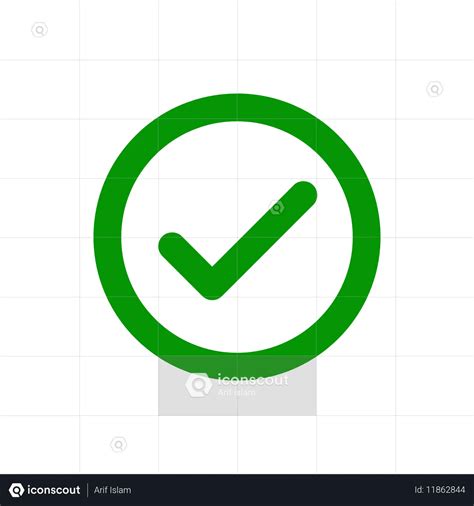 Green Tick Mark Animated Icon Free Download User Interface Animated